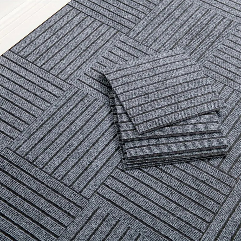 12"x12" Reusable Carpet Tiles - Soft Padded Floor Tiles for Bedroom ...