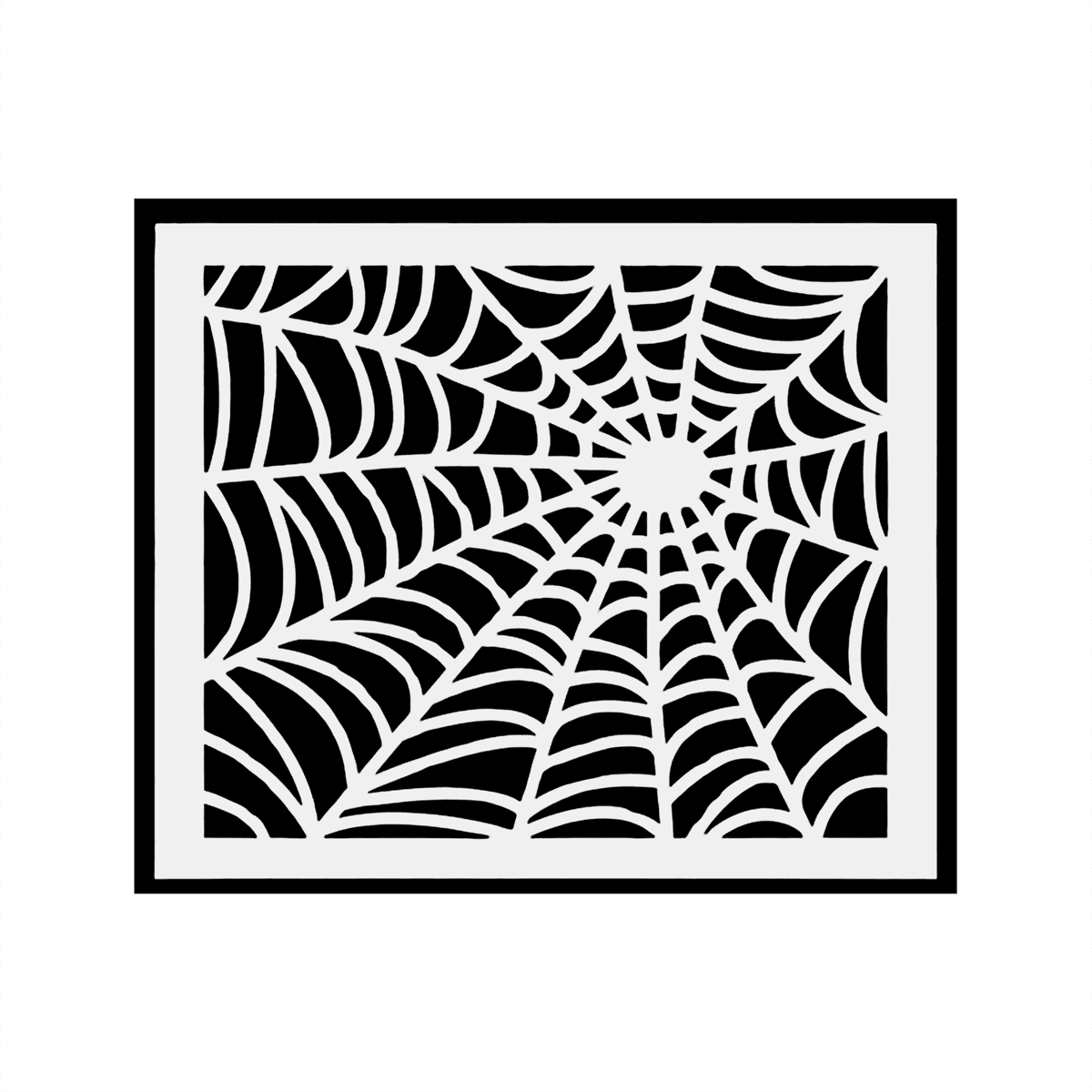 12"x14" Spooky Gothic Air Return Vent Cover in Spider Web Design Cast ...