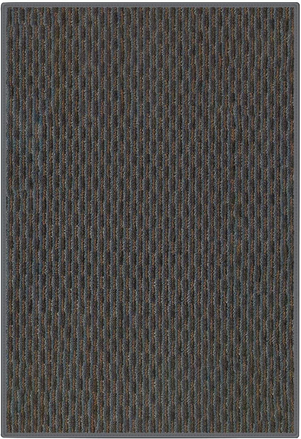 12'x16' Tapestry Blue - Indoor Outdoor Area Rug Carpet Runners with a ...