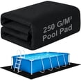 12 x20Ft Rectangular Pool Liner Pad for Above Ground Swimming Pools ...