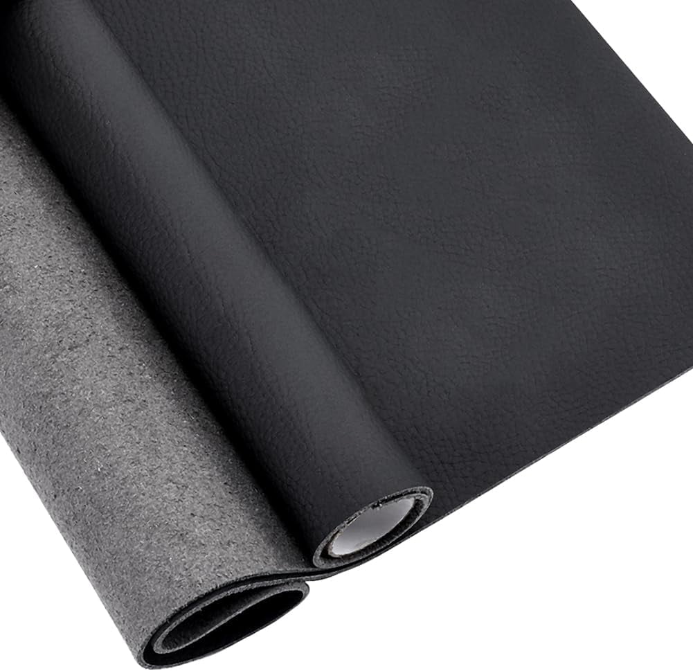 12"x24" Vegetable Tanned Tooling Full Grain Leather Pieces A Grade Black Square 1.5MM Thick ...