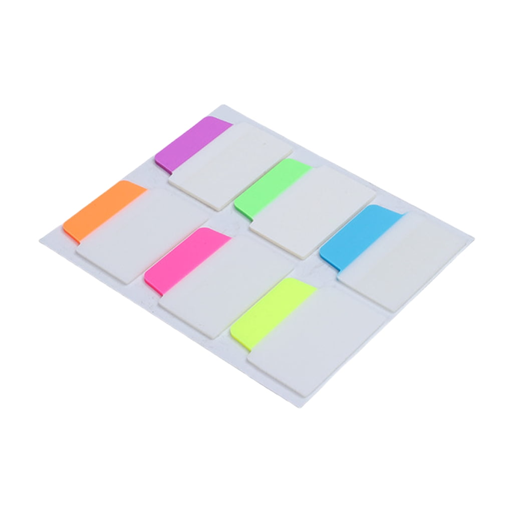 120/160Sheets Colored Index Label Writable Label Adhesive Label Page ...