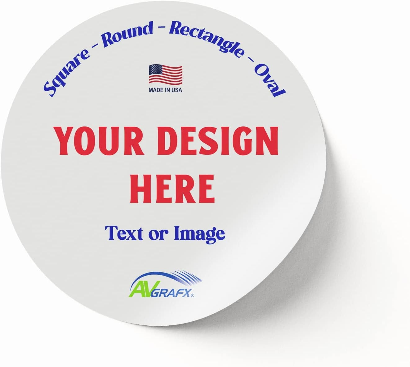 120 2" Stickers Personalize Business Stickers Labels Vinyl Round ...