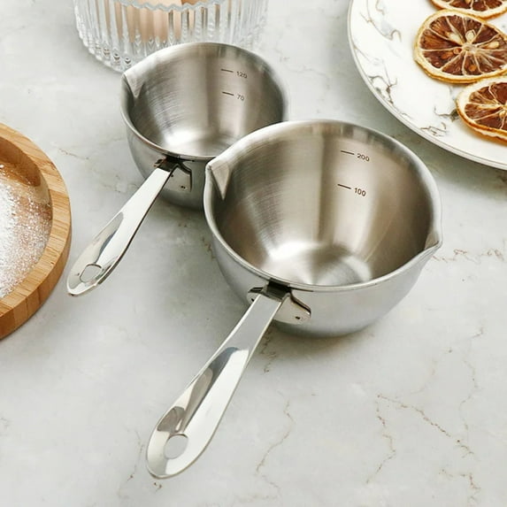 120/200ml 304 Stainless Steel Measuring Spoon Baking Tool Double ...