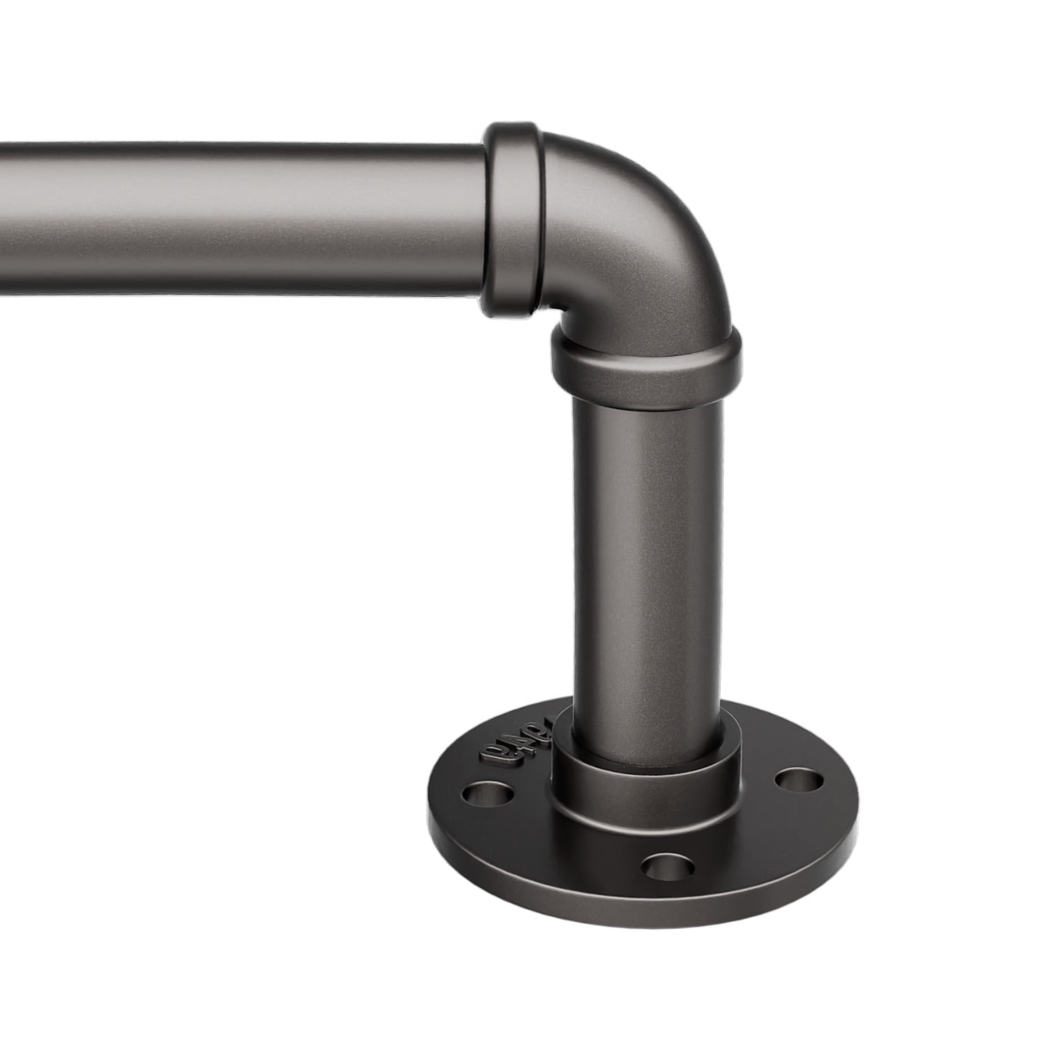 120" to 240"Curtain Rods for Windows,1 inch Industrial Curtain Rod ...