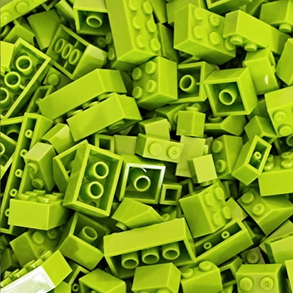 120/240PCS Building Blocks Lot Pack City Classic Bricks Sorted By Color ...