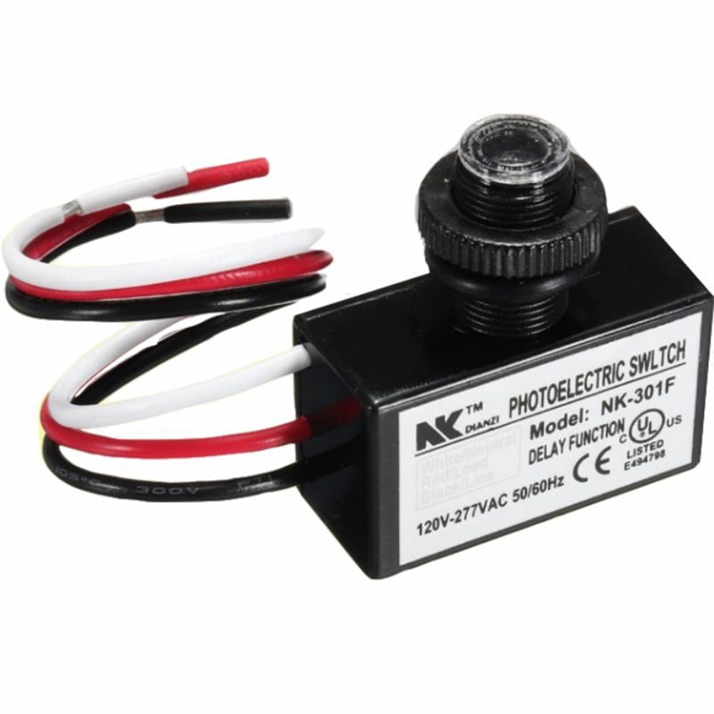 120-277V Dusk to Dawn Sensor Photoelectric Switch Light Photocell ...