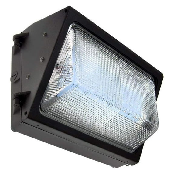 120-277V Forward Throw LED Wall Pack Light 40 watts 4843 lumens DLC and ...