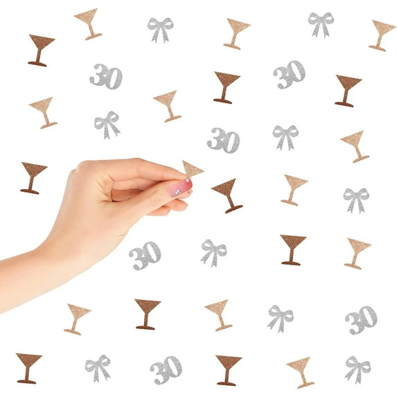 120 30 is Brewing Confetti, Martini 30th Birthday Table Confetti ...