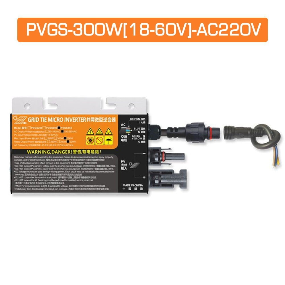 120-700W Solar Grid Tie Inverter for DC10.8-60V AC220V with Maximum ...