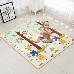 Battat Honeycomb ABCs Foam Play Mat with 30 Alphabet Tiles, Baby and ...