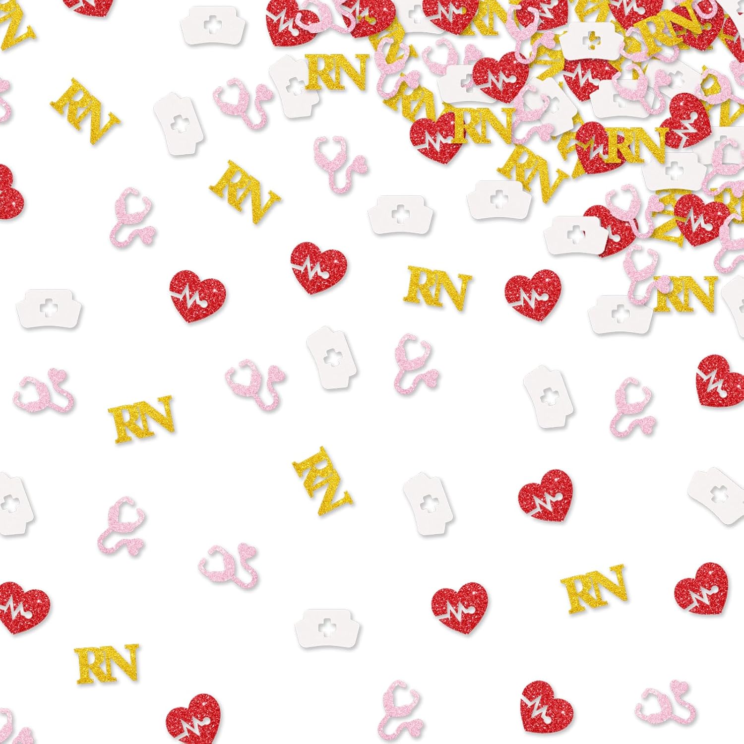 120 Congrats Nurse Confetti, Medical School Grad Party Confetti, Nurse ...