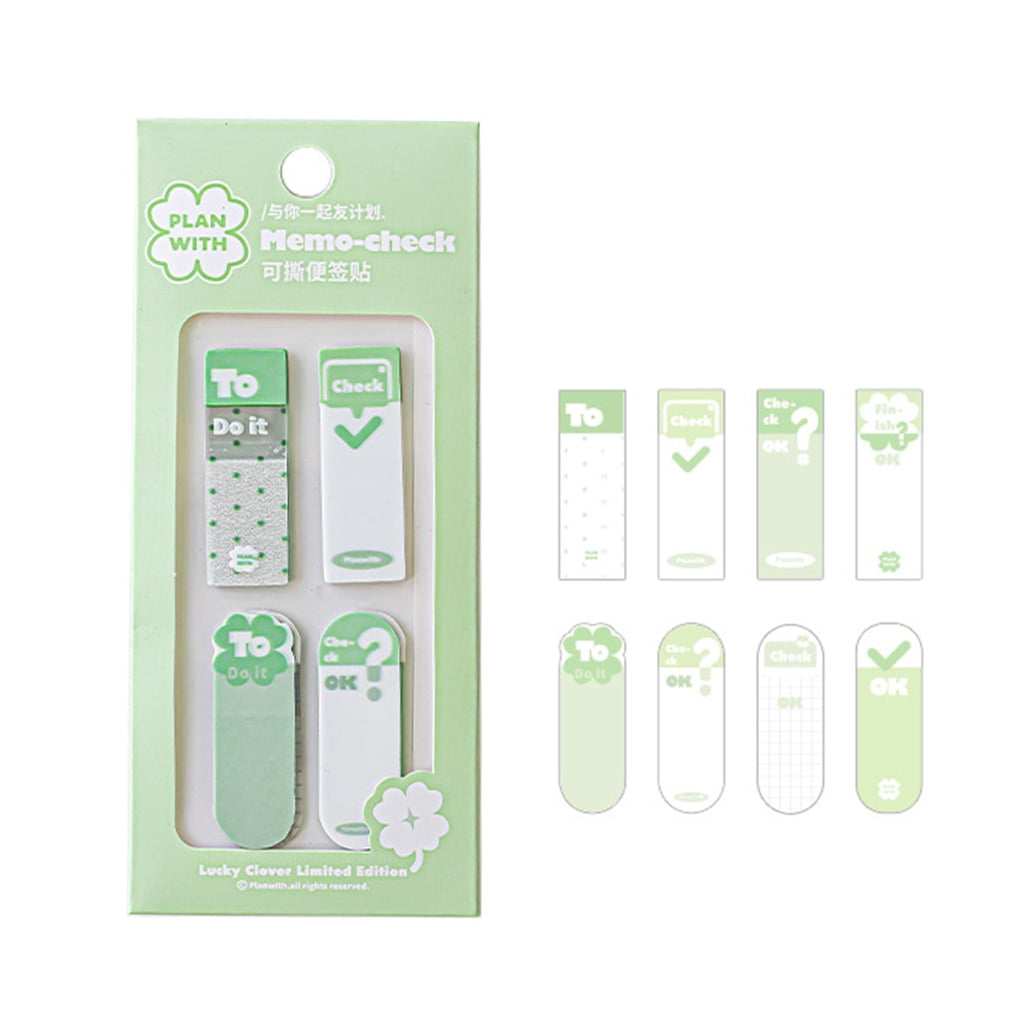 120 Counts Sticky Notes Label Writable Label Adhesive Label Page Marker ...