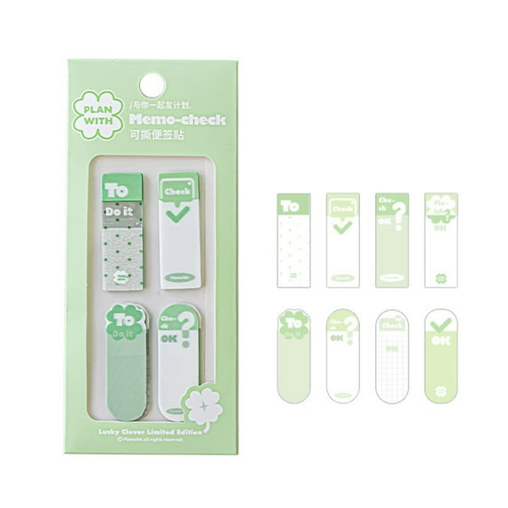 120 Counts Sticky Notes Label Writable Label Adhesive Label Page Marker ...