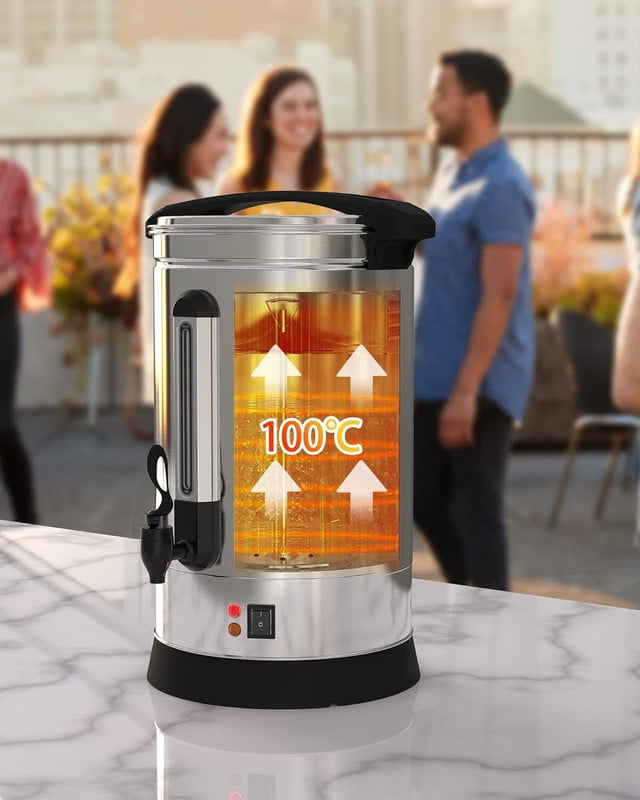 120 Cup Fast Brew Commercial Coffee Urn, Food Grade Stainless Steel ...