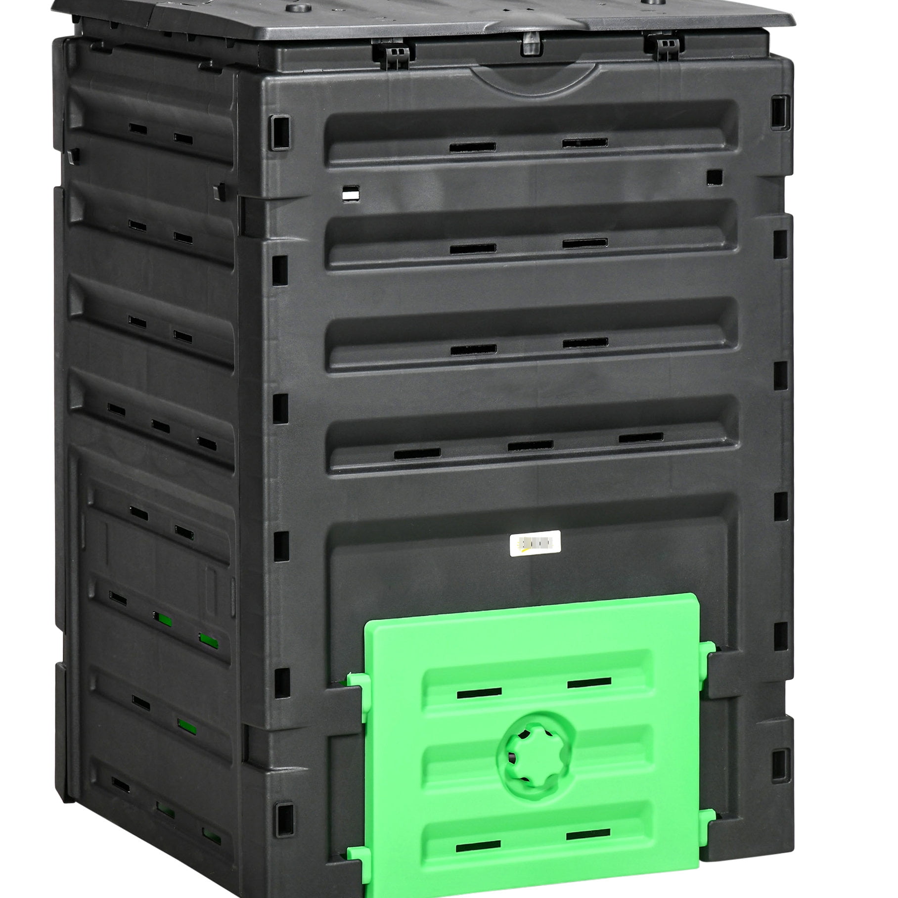 120 Gallon Compost Bin | BPA Free with 80 Vents | Fast Fertile Soil ...