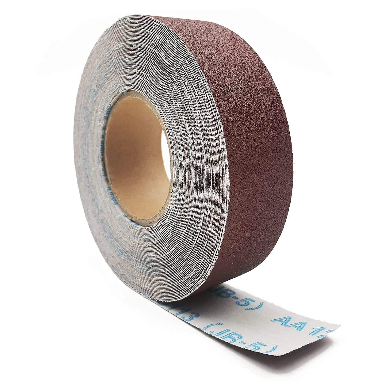 120 Grit Sandpaper Roll, 2 Inch x78.7 Feet Continuous Abrasive Sand ...