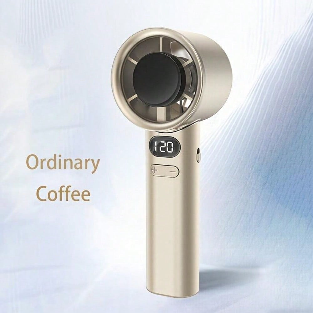 120 High-Speed Desktop Fan Adjustable Portable Handheld Turbofan USB ...