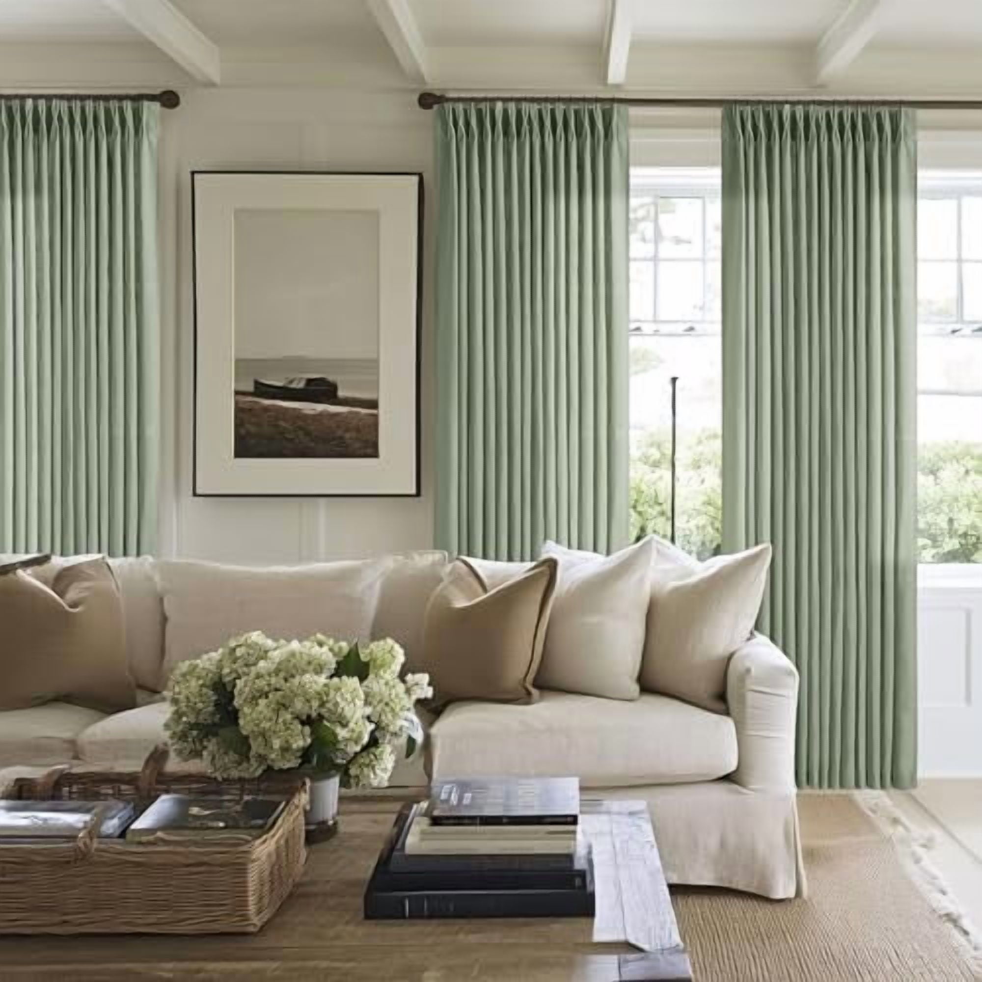 120 Inch Curtains High Ceiling Tall Curtains 2 Panels Set for Living ...