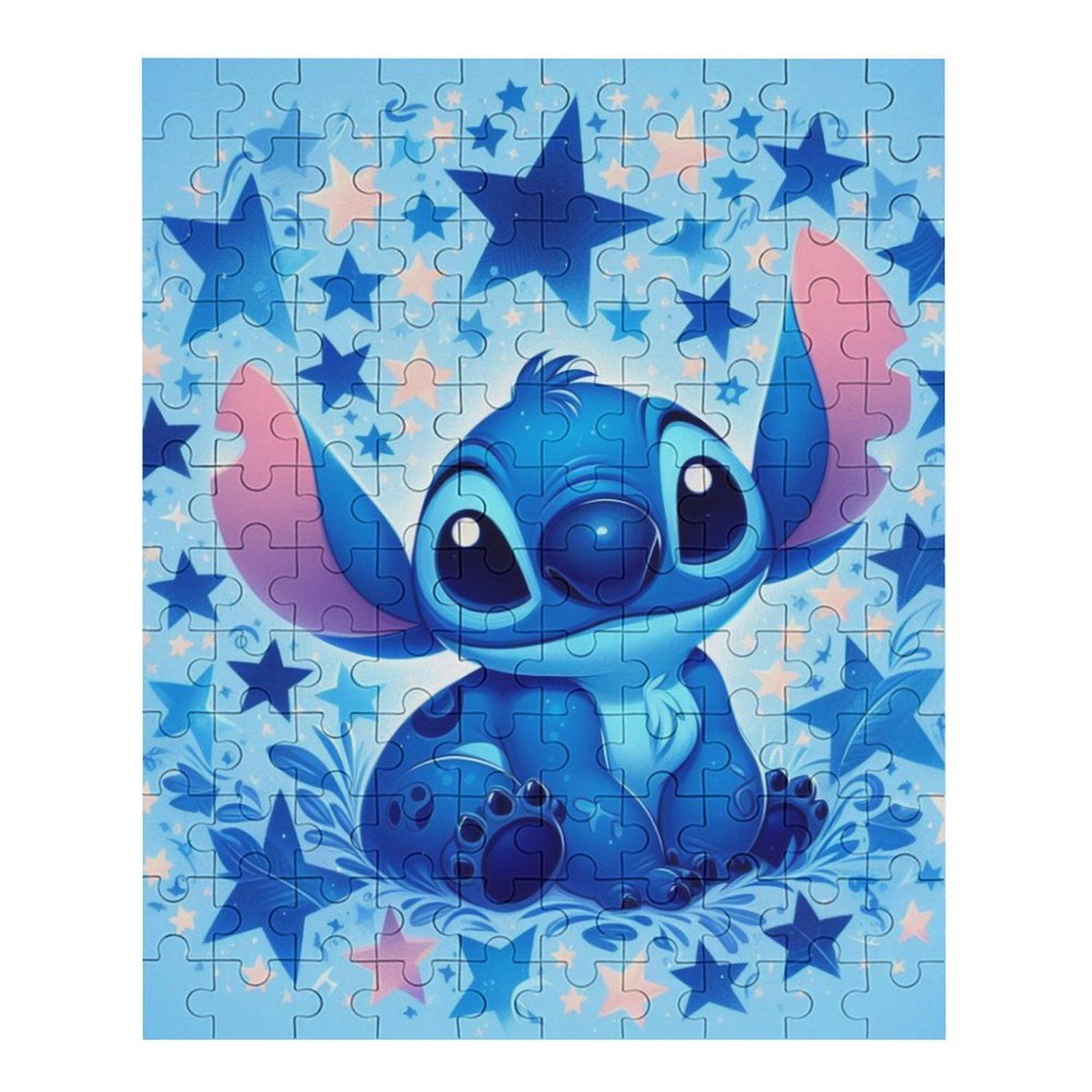 120 PCS Jigsaw Puzzle Sti-tch Wooden Puzzle Challenging Game Fun ...