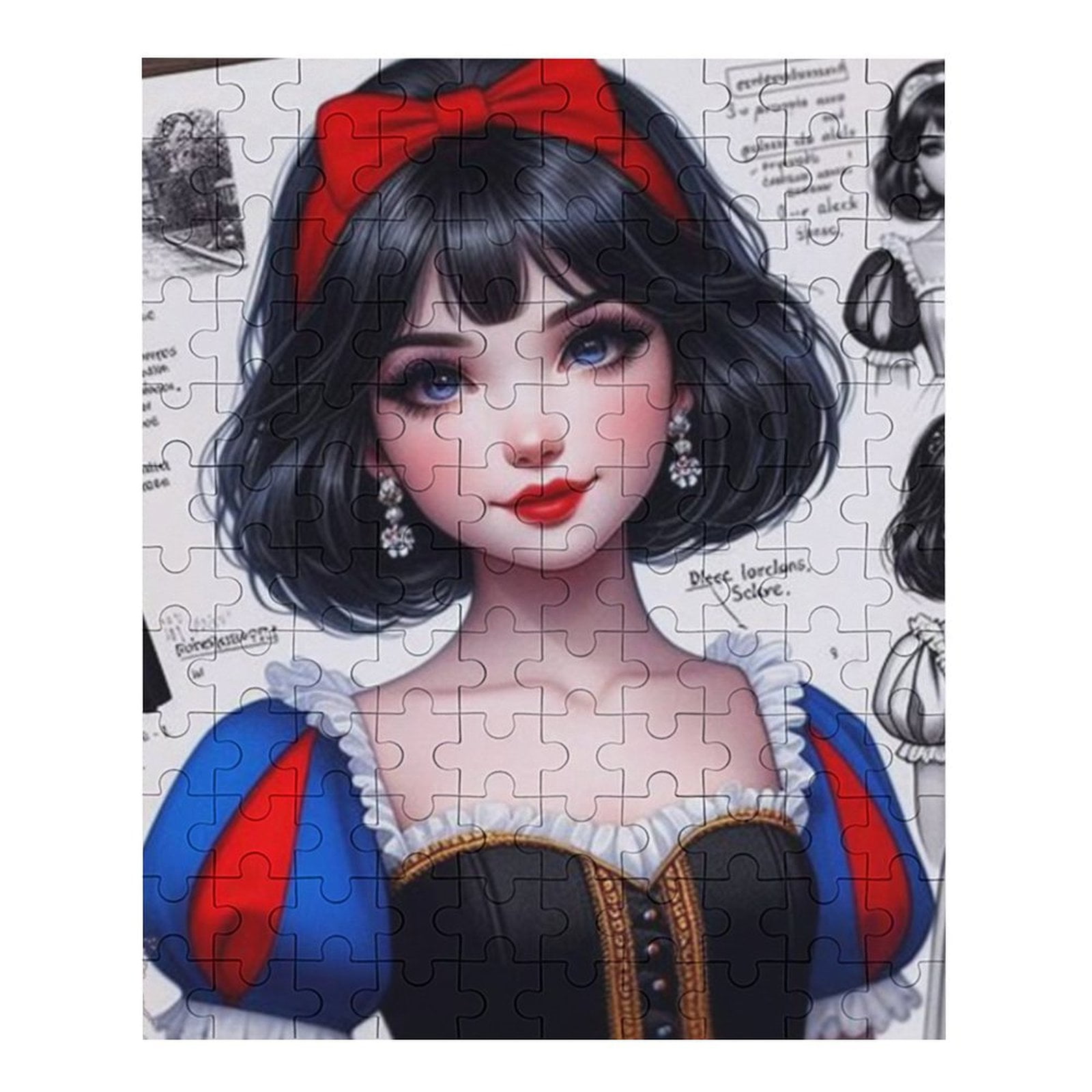 120 PCS Puzzles for Kids Teens Snow White Jigsaw Puzzles for Seniors ...