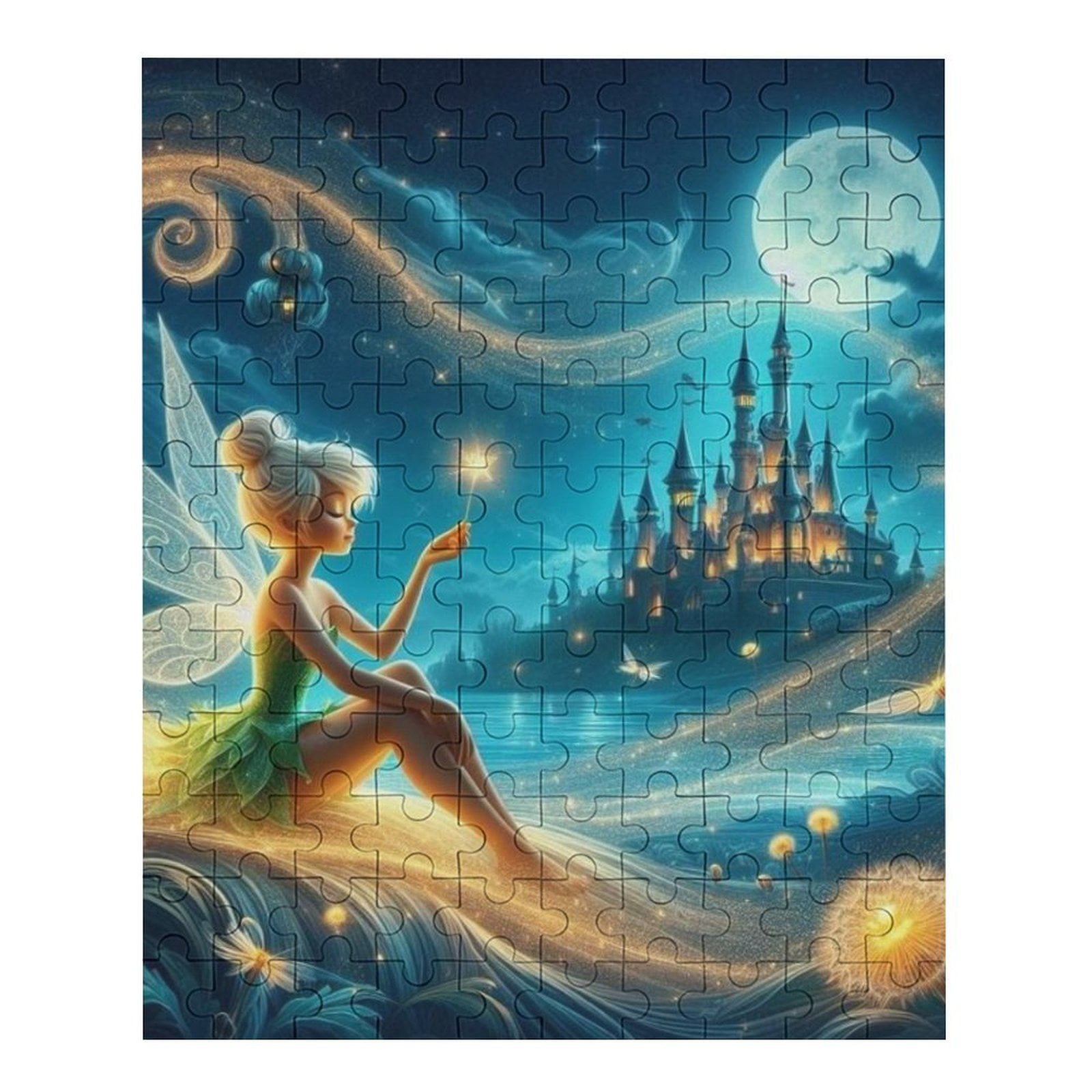 120 PCS Puzzles for Kids Teens Tinker Bell Jigsaw Puzzles for Seniors ...