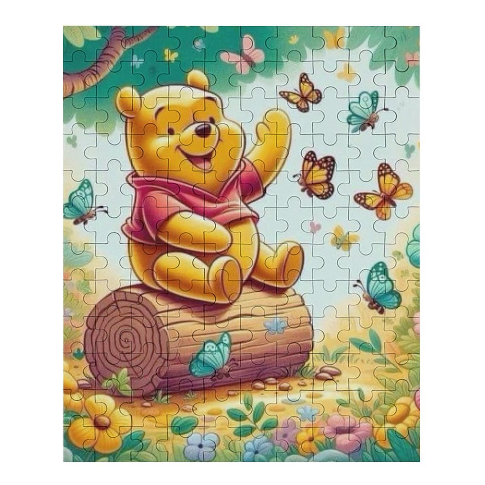 120 PCS Puzzles for Kids Teens Winnie Jigsaw Puzzles for Seniors Kids ...