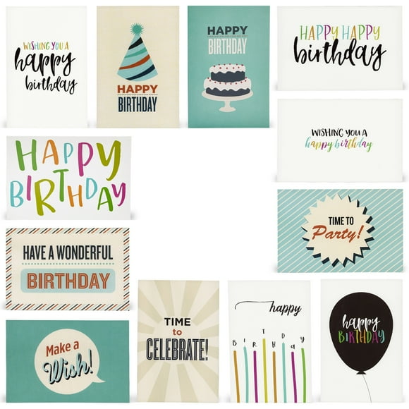 Pack Of Birthday Cards