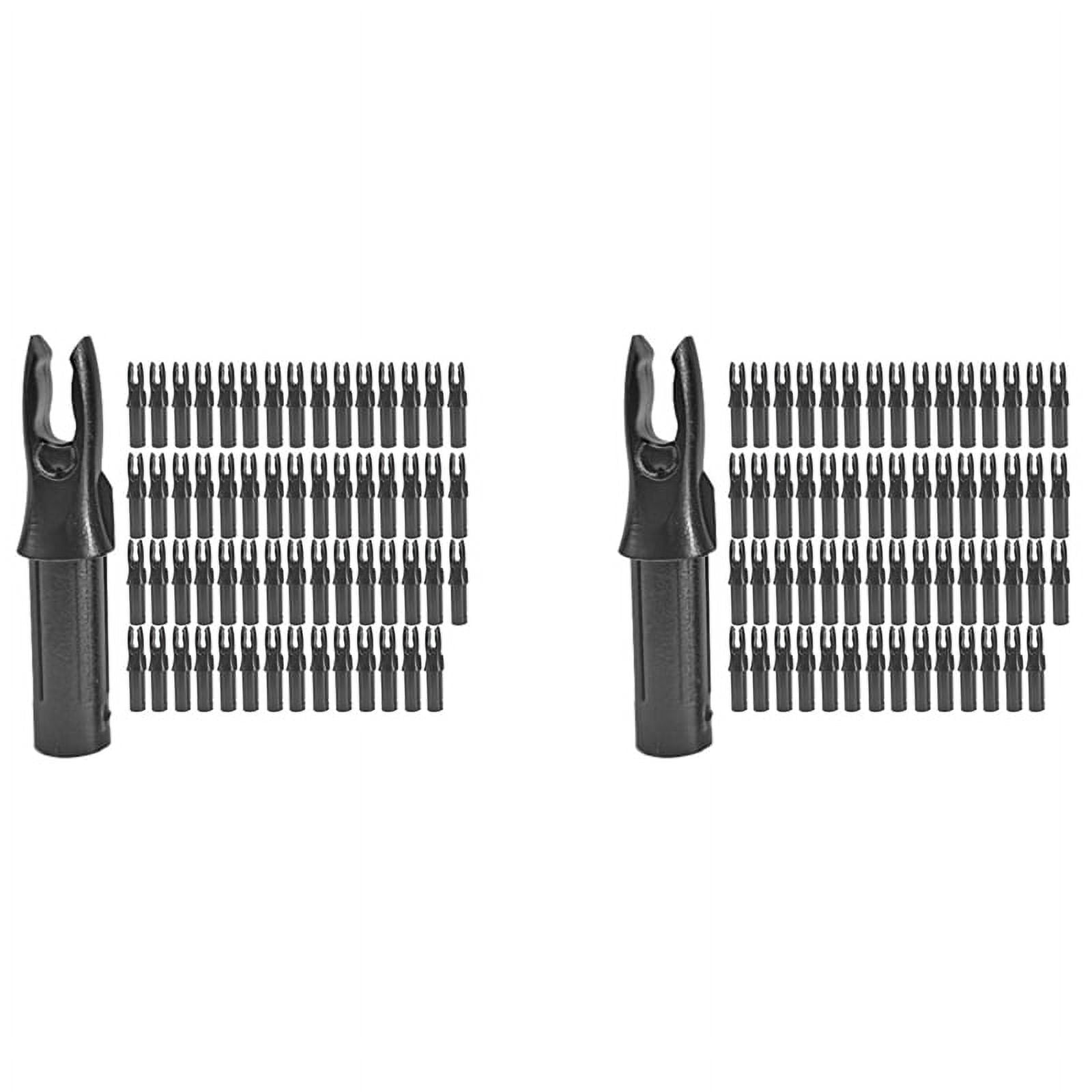 120 Pack Archery Arrows Nock ID 6.2mm Arrows Nocks Insert Tail for DIY ...