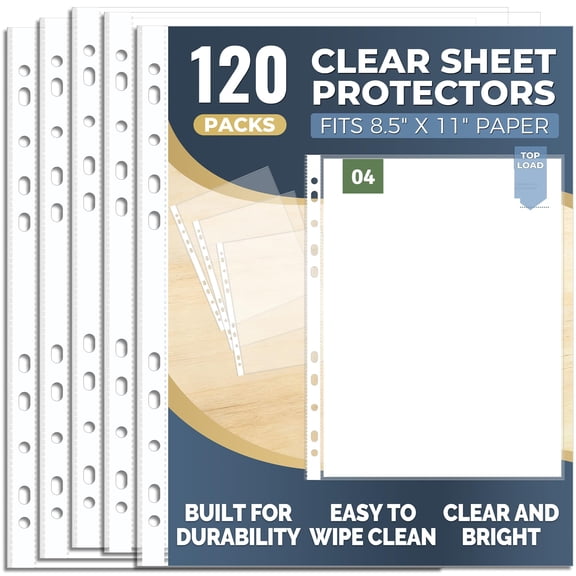 Plastic 3 Ring Binder Sleeves