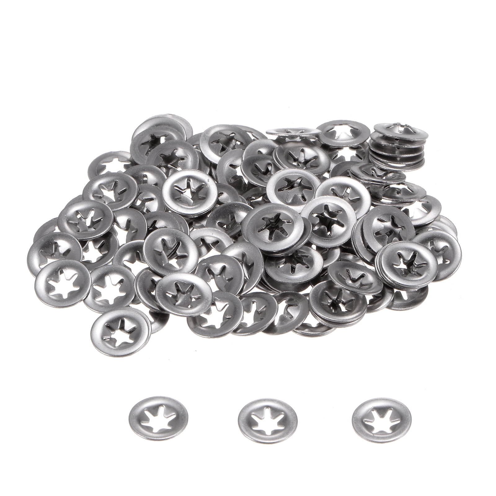 120 Pack Internal Tooth Star Lock Washers M3 Quick Speed Locking ...