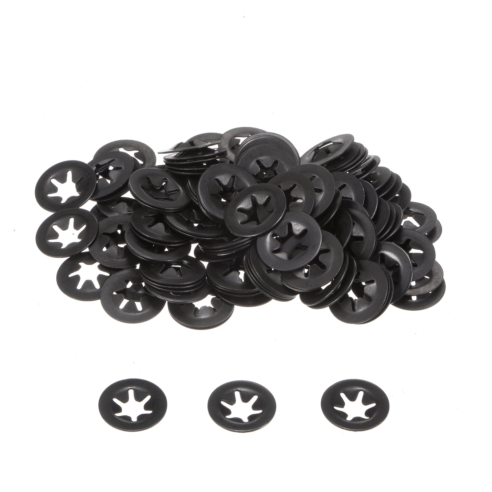 120 Pack Internal Tooth Star Lock Washers M4 Quick Speed Locking ...