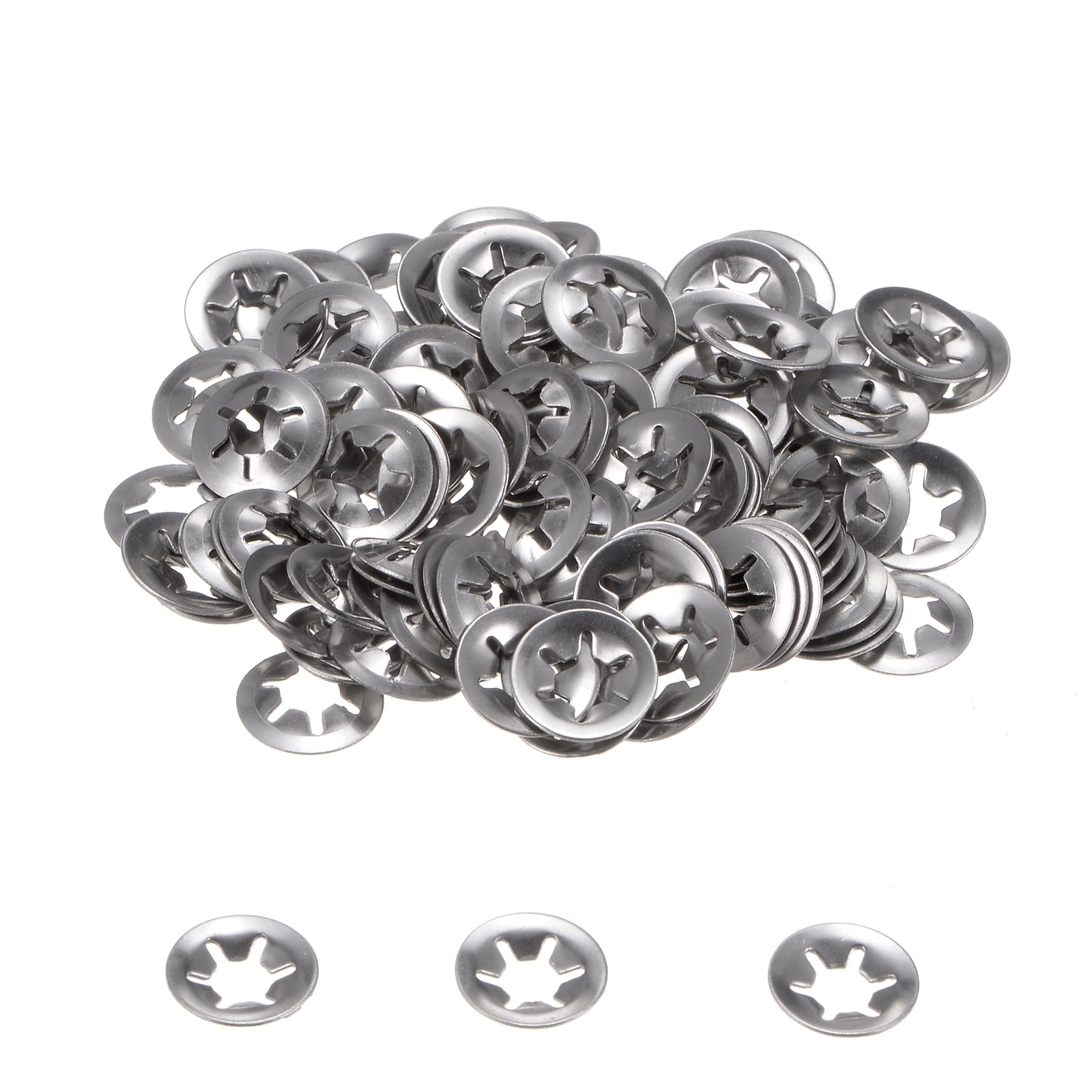 120 Pack Internal Tooth Star Lock Washers M5 Quick Speed Locking ...