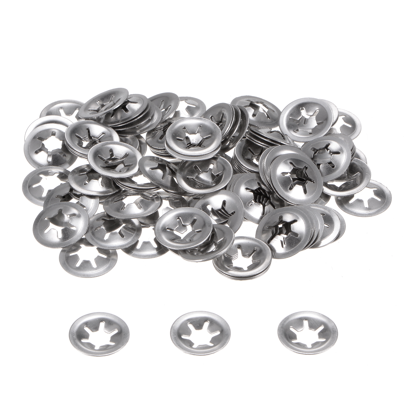 120 Pack Internal Tooth Star Lock Washers M6 Quick Speed Locking ...