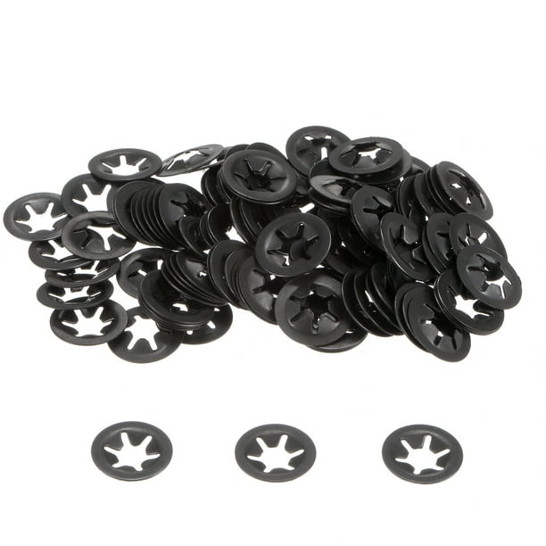 120 Pack Internal Tooth Star Lock Washers M6 Quick Speed Locking ...