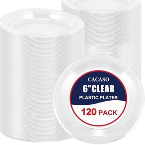 Clear Plastic Dessert Plates