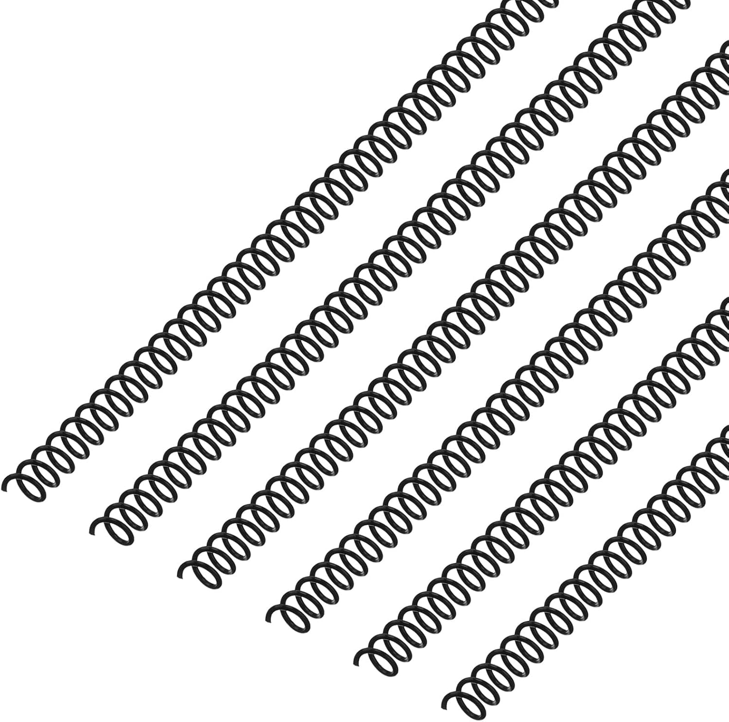 120-Pack Plastic Spiral Binding Coils Kit – 5/16 Inch Black Binder ...