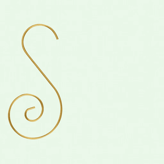 120 Pack Silver Ornament Hooks, Metal Hanger Swirl for Hanging ...