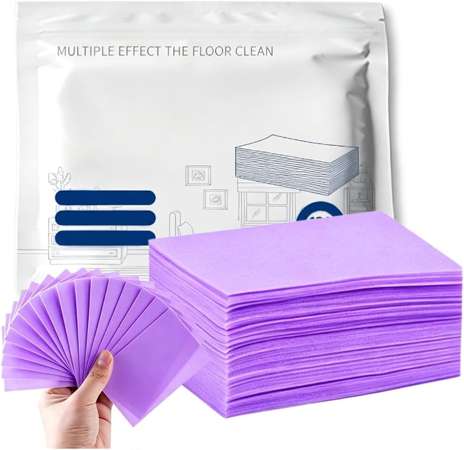 120 Pack Water-Soluble Floor Cleaning Tablets for Multi-Surface Use ...