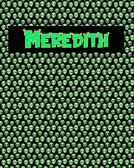 120 Page Handwriting Practice Book with Green Alien Cover Meredith ...