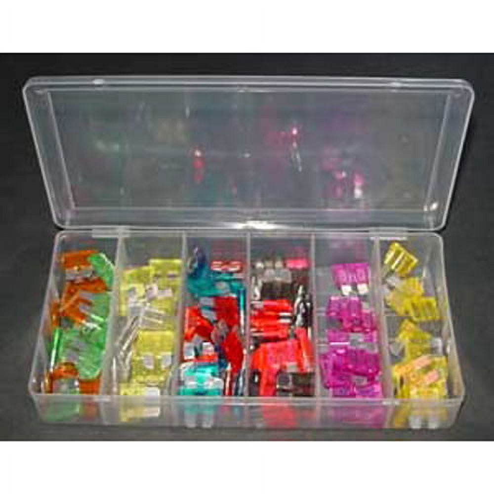 120 Pc Auto Fuse Kit Car Truck Suv Case Electrical 12 Volt Big Fuses ...