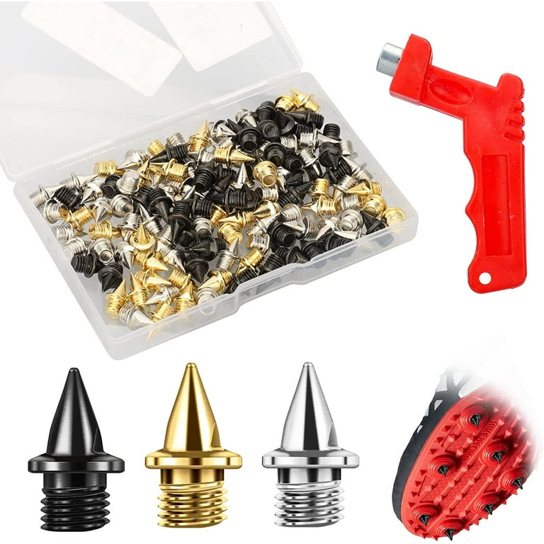 120 Pcs 1/4 Inch Track Spikes, Carbon Steel Replacement 120 Pcs 1/4 Inch Track Spikes, Carbon Steel Replacement