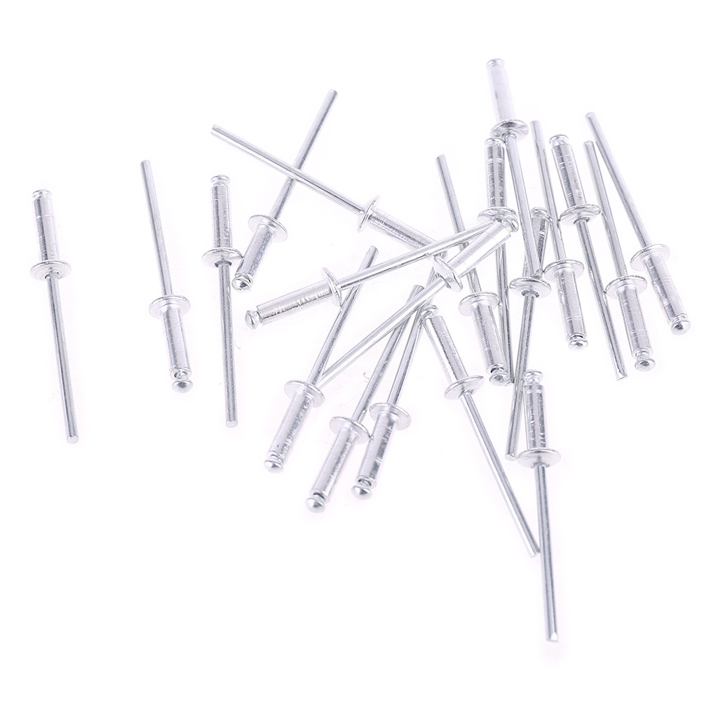 120 Pcs Aluminum Blind Rivets Light-duty Metal Rivet Decorating ...
