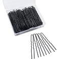 120 Pcs Black U-Shaped Hair Pins for Women, Updo Wedding Bride Hair ...