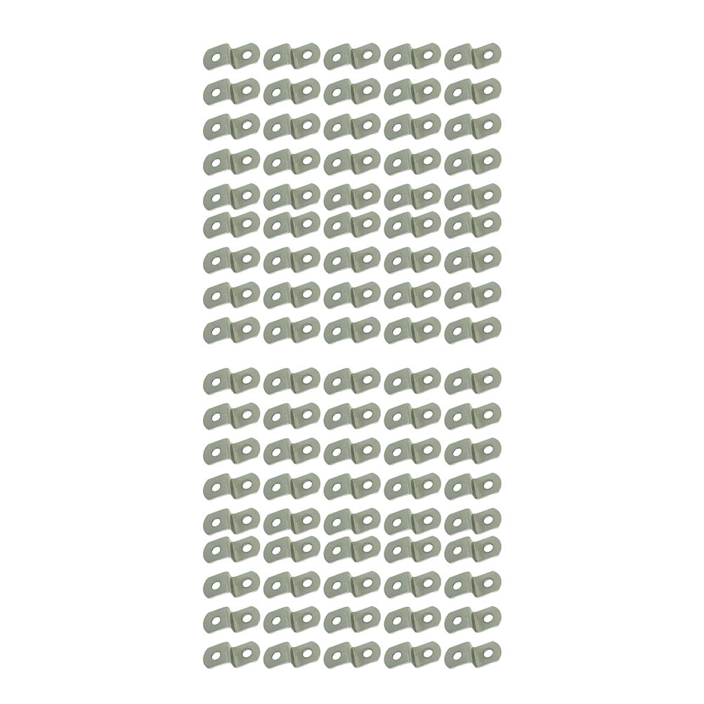 120 Pcs Corner Code Table Clips Stainless Steel Clips Picture Holder ...