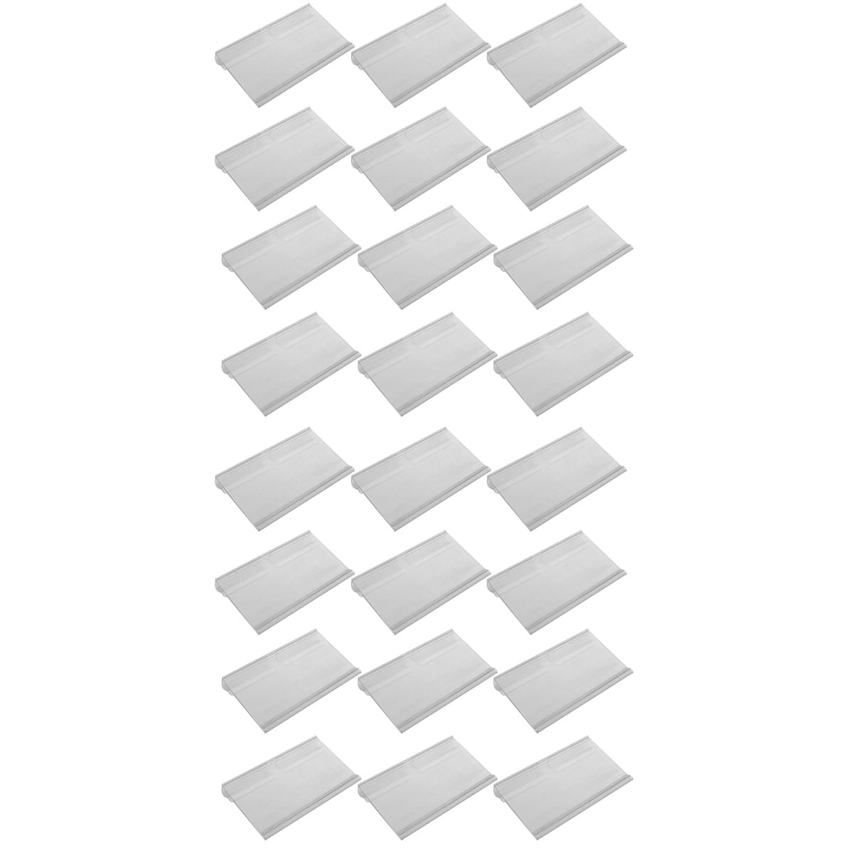 120 Pcs Display Shelves Shelf Wine Sticker Label Stand Double Line ...