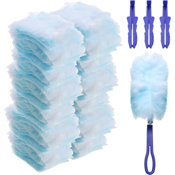 120 Pcs Duster Refills for Cleaning Includes 100 Disposable Duster ...