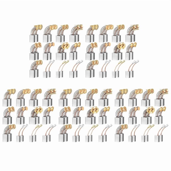 120 Pcs Electric Motor Brushes Carbon Brushes Power Tool Replacement ...