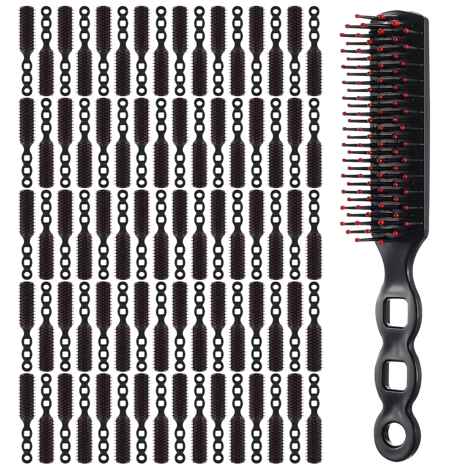 120 Pcs Hair Brushes for Homeless Individually Wrapped for Curly Hair ...