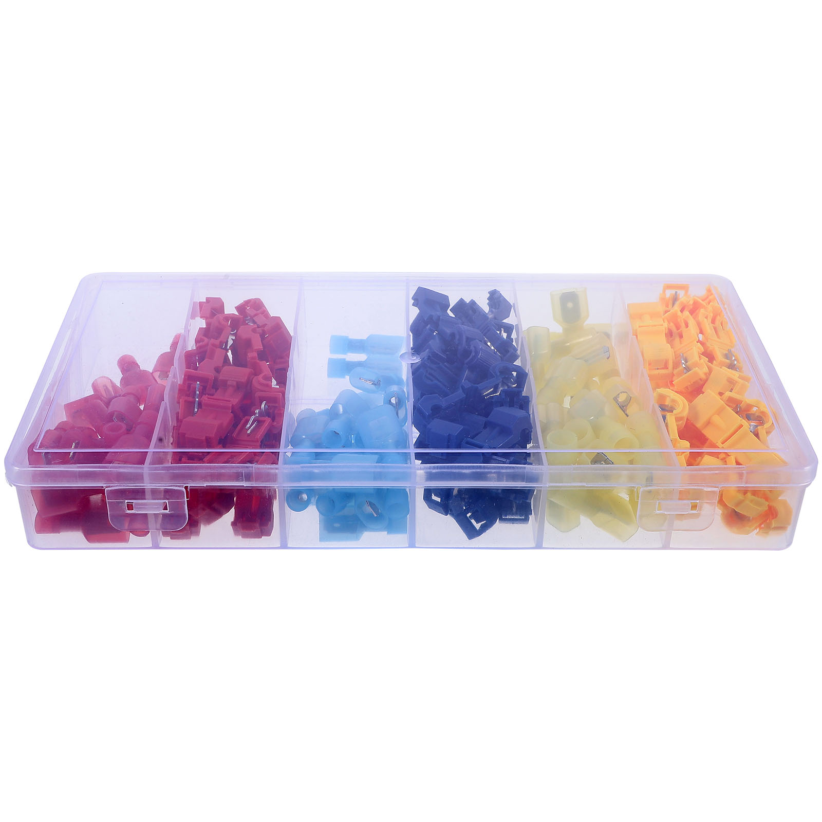 120 Pcs Junction Box Terminals Splice Wire Connectors Tap Boxed Car ...